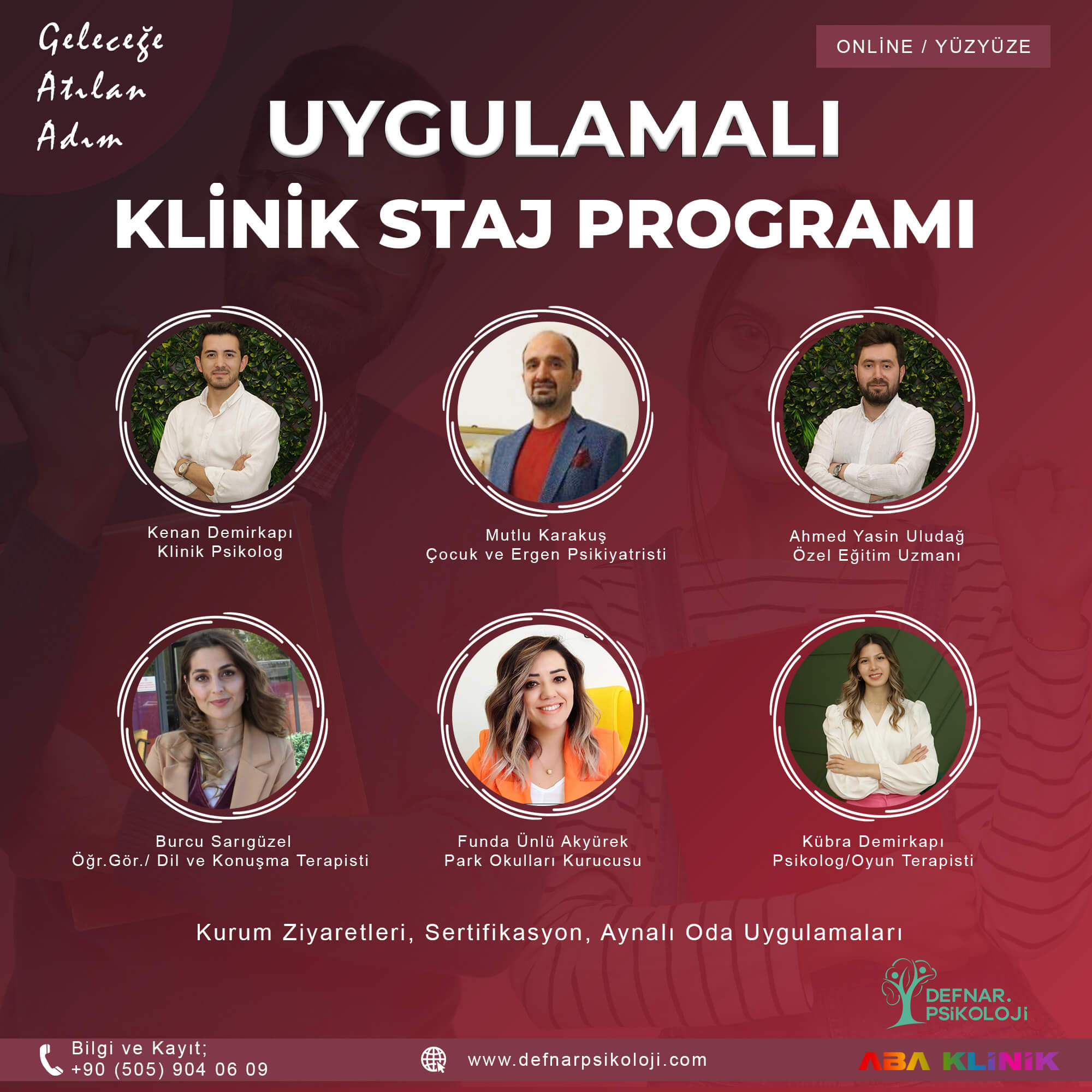 Eğitimler - Defnar Psikoloji Kayseri Psikolog ve Pedagog Hizmetleri